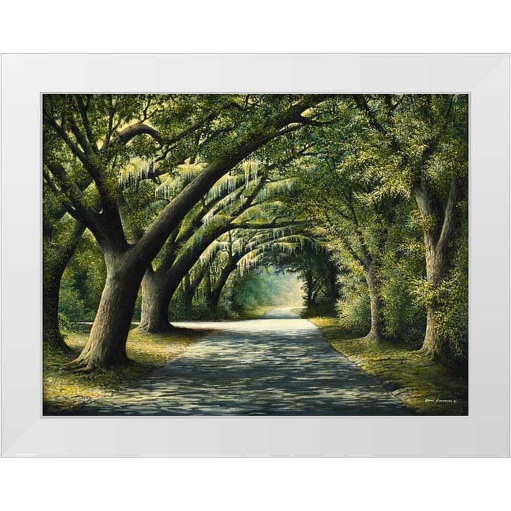 Nawrocke, Bruce 24x19 White Modern Wood Framed Museum Art Print Titled ...