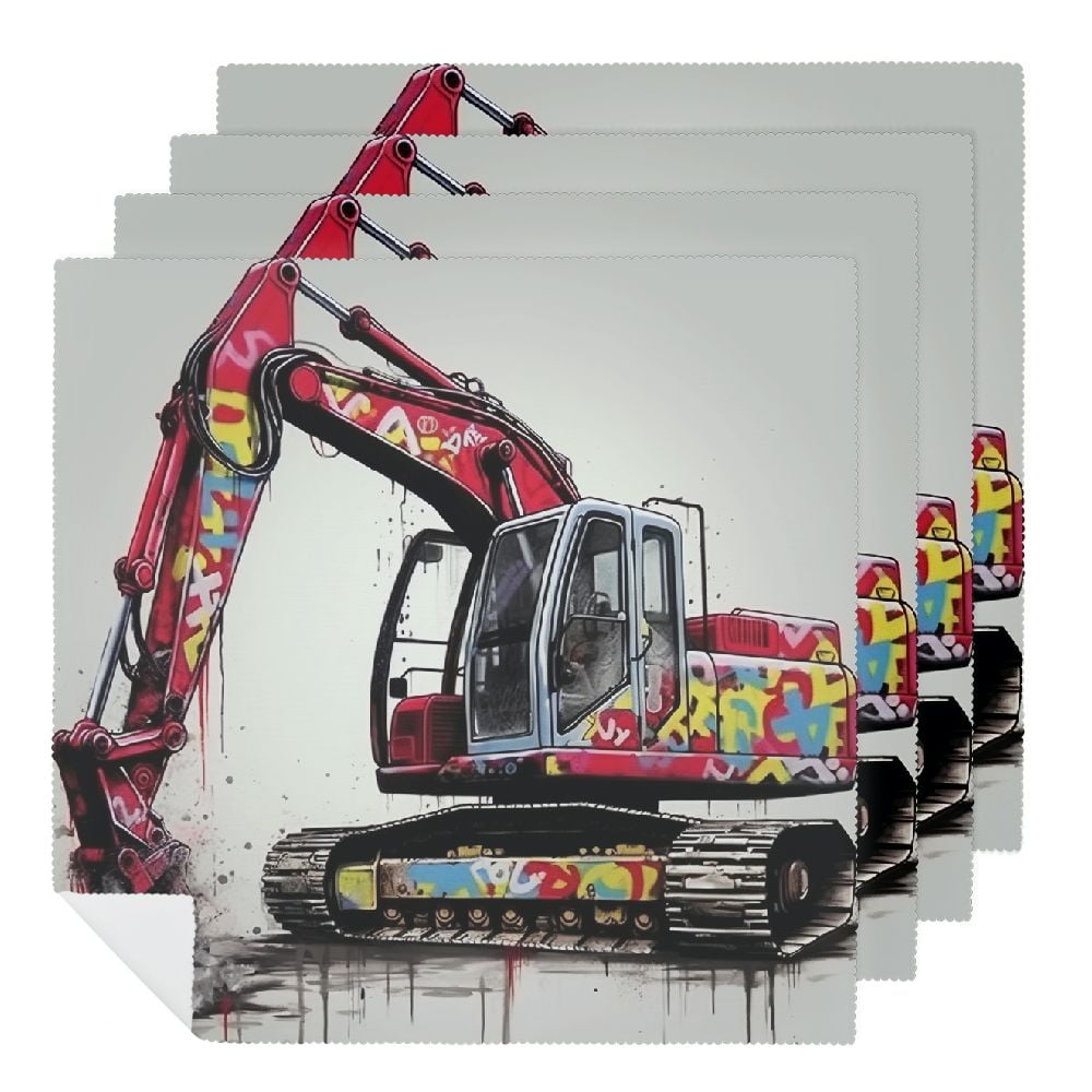 Awypu Banksy Graffiti Art Cloth Napkin Reusable for Farmhouse Party ...