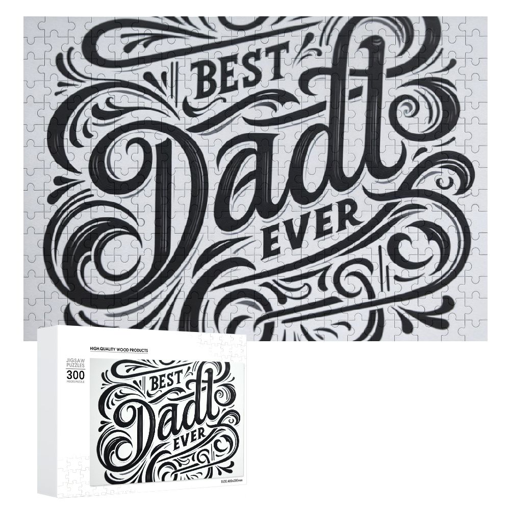 Awypu Wooden Jigsaw Puzzle Impossible Wooden Puzzles Father's Day ...