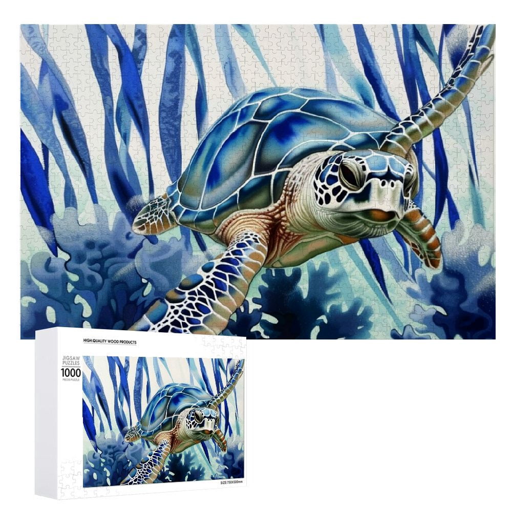 Nawy Coastal Turtle Nautical Beach Sea Turtle Decorative Ocean Themed ...