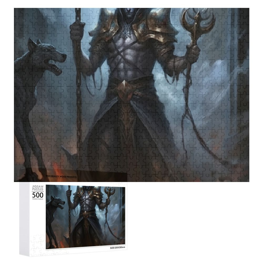 Awypu Demon Sword Gothic Wooden Jigsaw Puzzle for Adults and Kids 500 PCS - Walmart.com