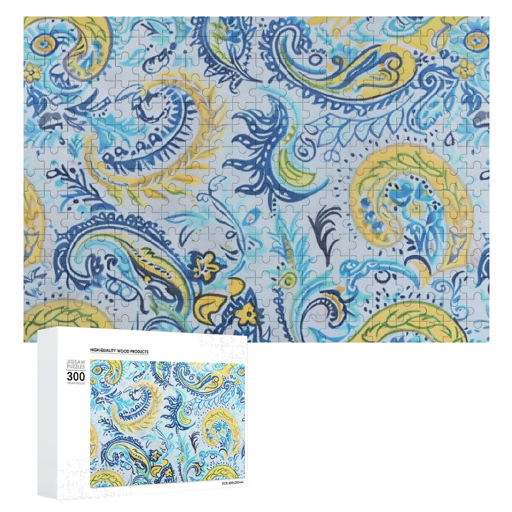 Awypu Paisley Foliage Lace Wooden Puzzle - Impossible Wooden Puzzles ...