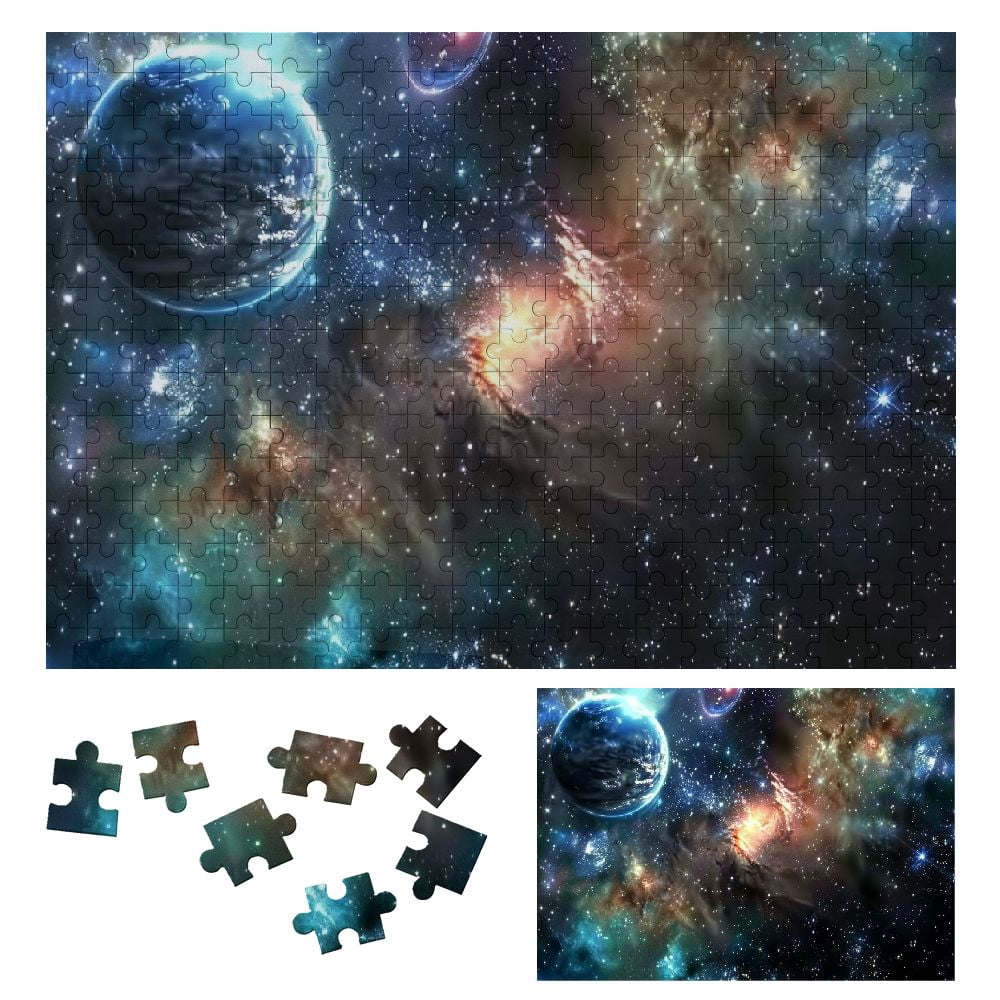 Nawy Star Planet Space Wooden Jigsaw Puzzle for Adults and Kids 300 PCS ...