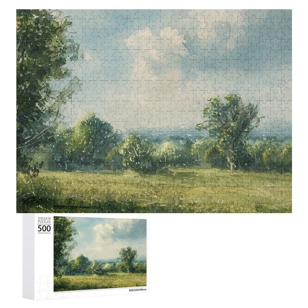 Awypu Trees Wooden Jigsaw Puzzle for Adults and Kids Challenging ...