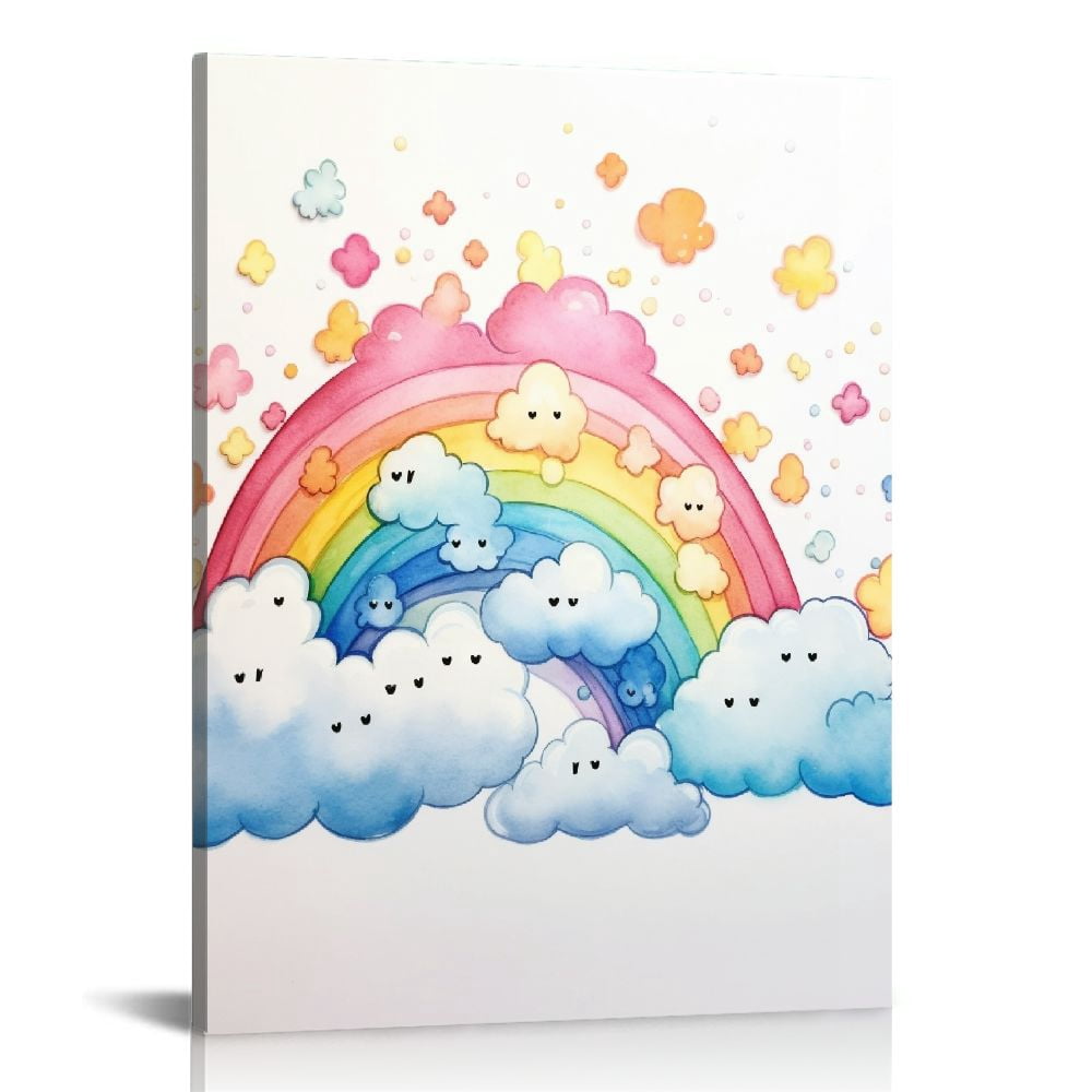 Nawypu Abc Poster Alphabet Poster For Kids Room Boho Nursery Canvas ...