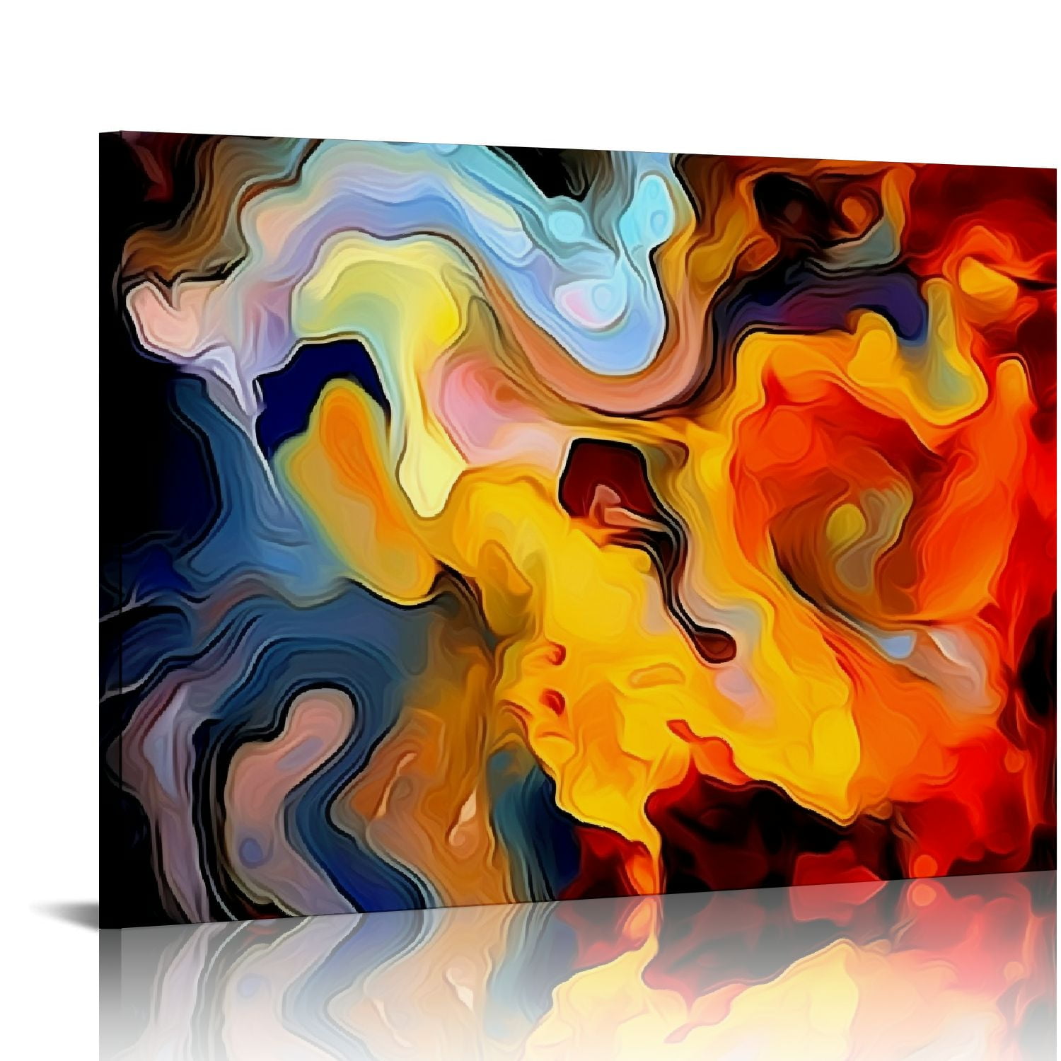 Nawypu - Abstract Art(Stained Glass Pattern), Giclee Prints abstract ...
