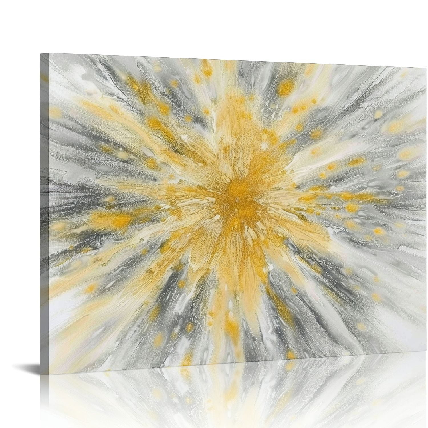 Nawypu Abstract Linear Ray Picture Decor Wall Art Modern Laser Painting ...