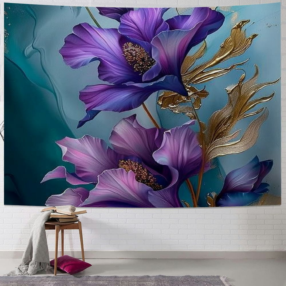 Nawypu Abstract Violet Modern Art Picture for Living Room Bedroom Dorm ...