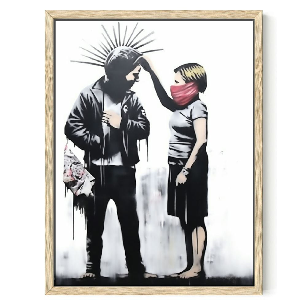 Nawypu Anarchist And Mother - Punk Mum Canvas Art Print Wall Decor ...