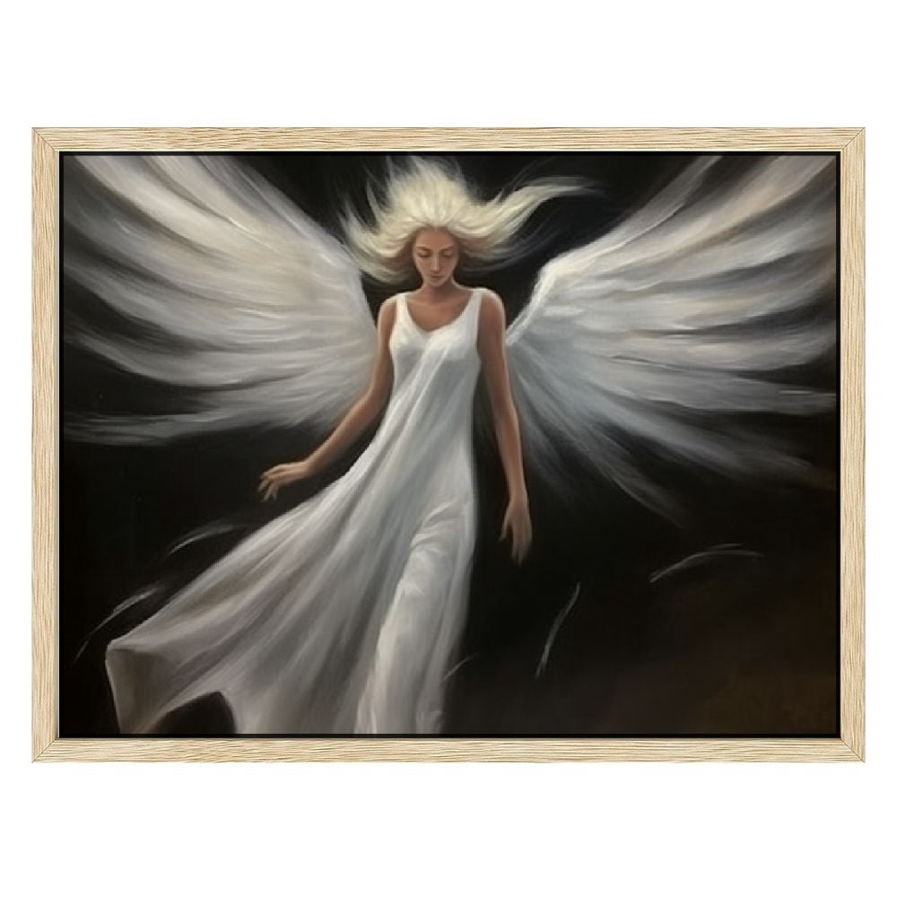 Nawypu Angel Art Print Poster Guardian Angel Print Angel Wings Decor ...