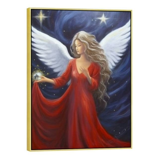 Nawypu Angel Wing Wall Art Abstract Angel Painting Angel Art Posters ...