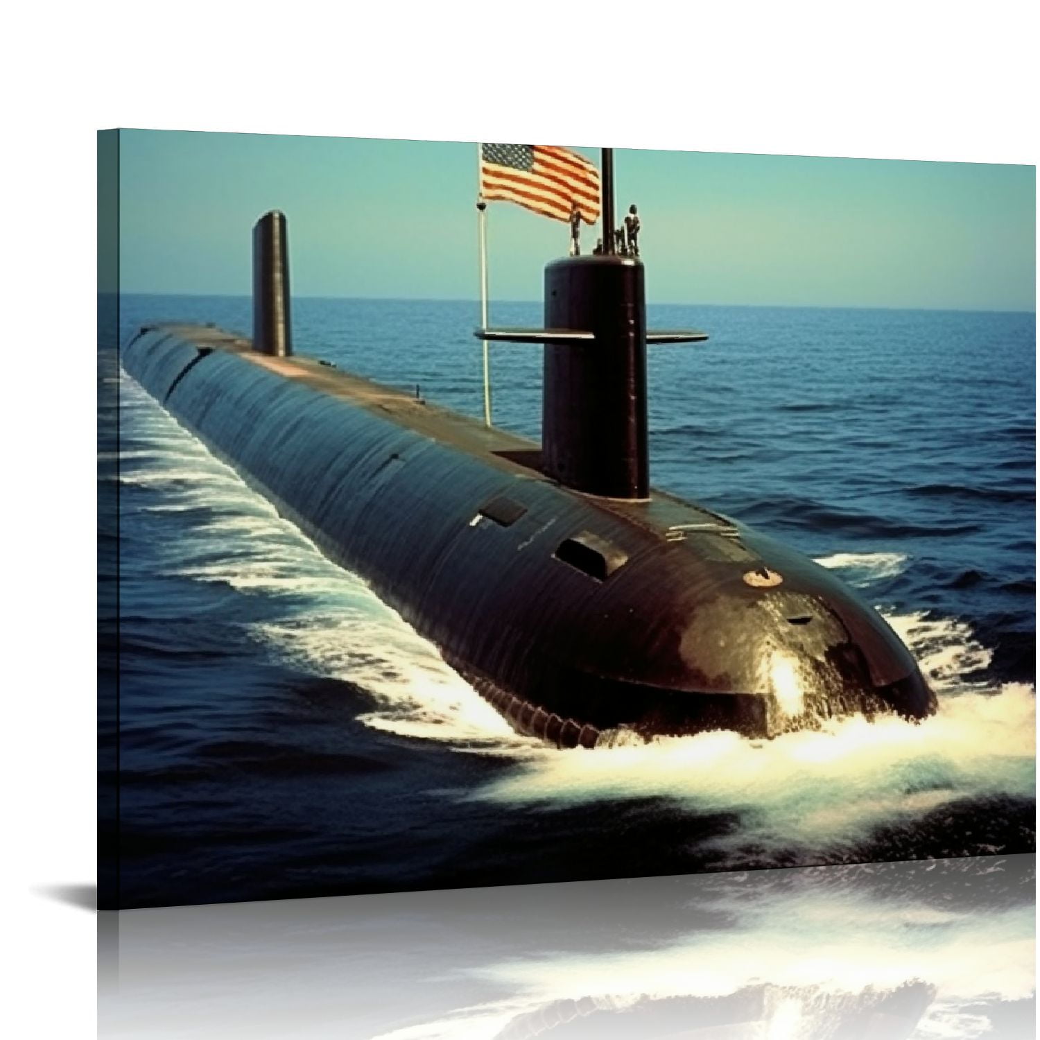 Nawypu Aviation Wall Decor M F Winter Navy Ballistic Missile Submarine ...