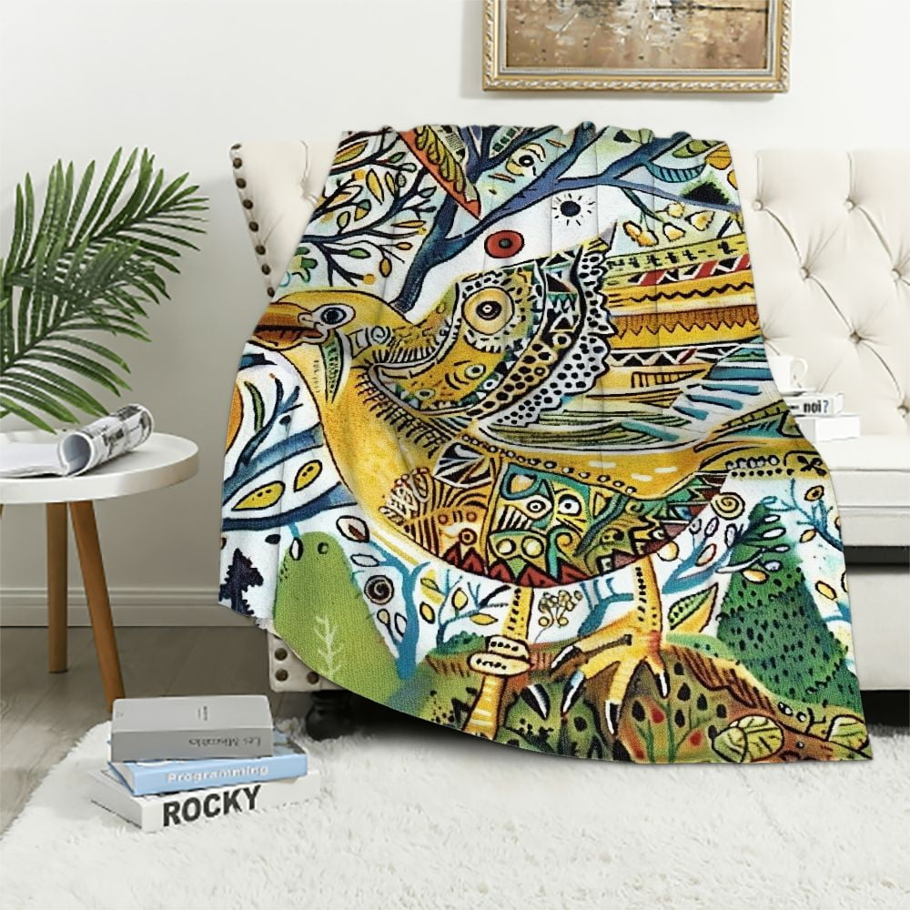 Nawypu Bald Eagle Blanket - Animal Spirits Totem- Gift Tapestry Throw ...
