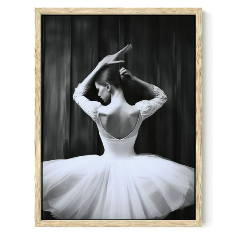 Ballerina Girl Painting Ballet Dancer In Blue 13433|Buy Figurative