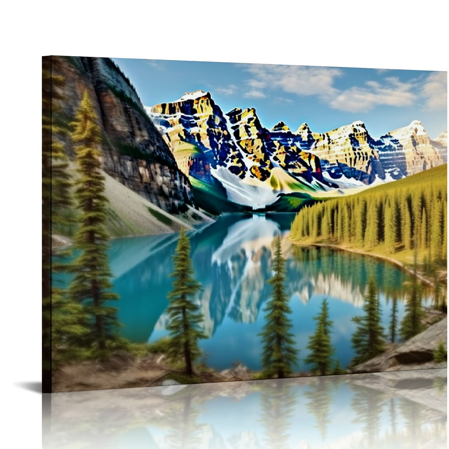 Nawypu Banff Canvas Art Prints Moraine Lake Wall Art Colorado Mountain ...