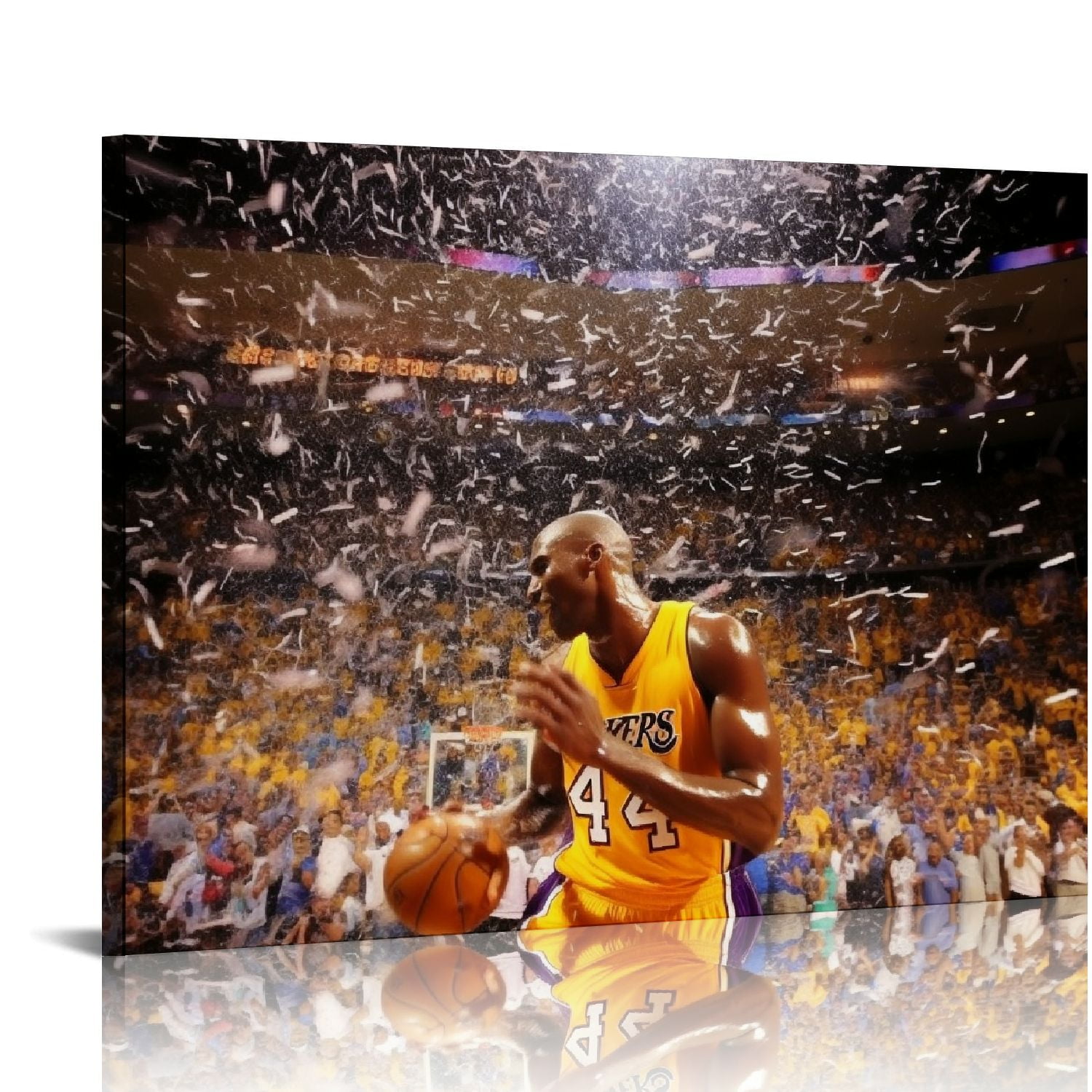 Nawypu Basketball Canvas Wall Art Prints Sports Wall Decor Framed ...