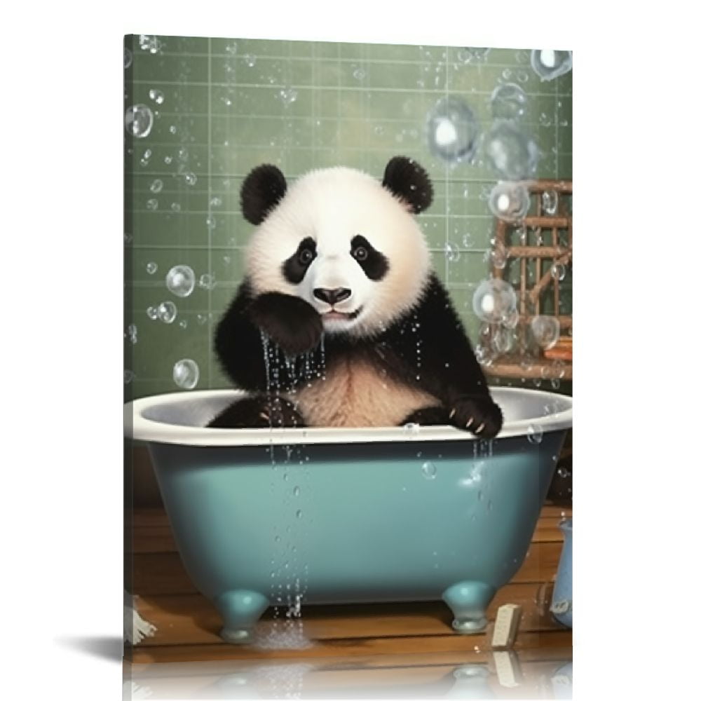 Nawypu Bathroom Wall Art Animal Prints Bathroom Decor Canvas Posters ...