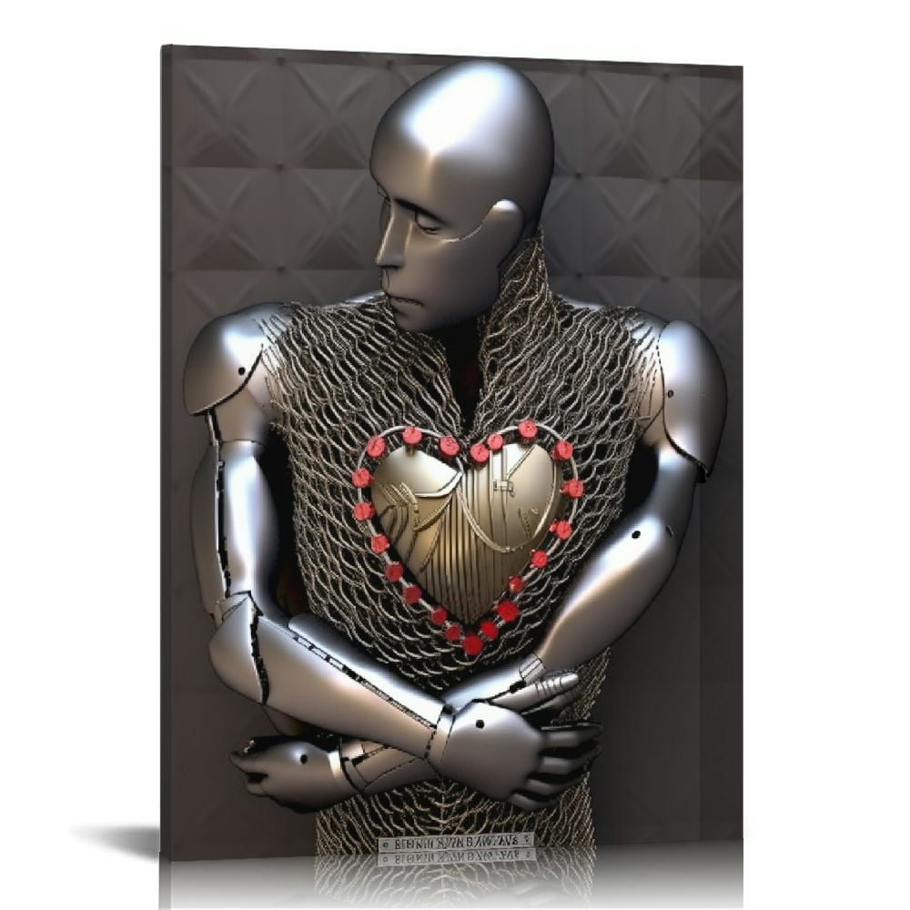 Nawypu Bedroom Wall Decor,Framed Romantic Couple Living Room Canvas ...