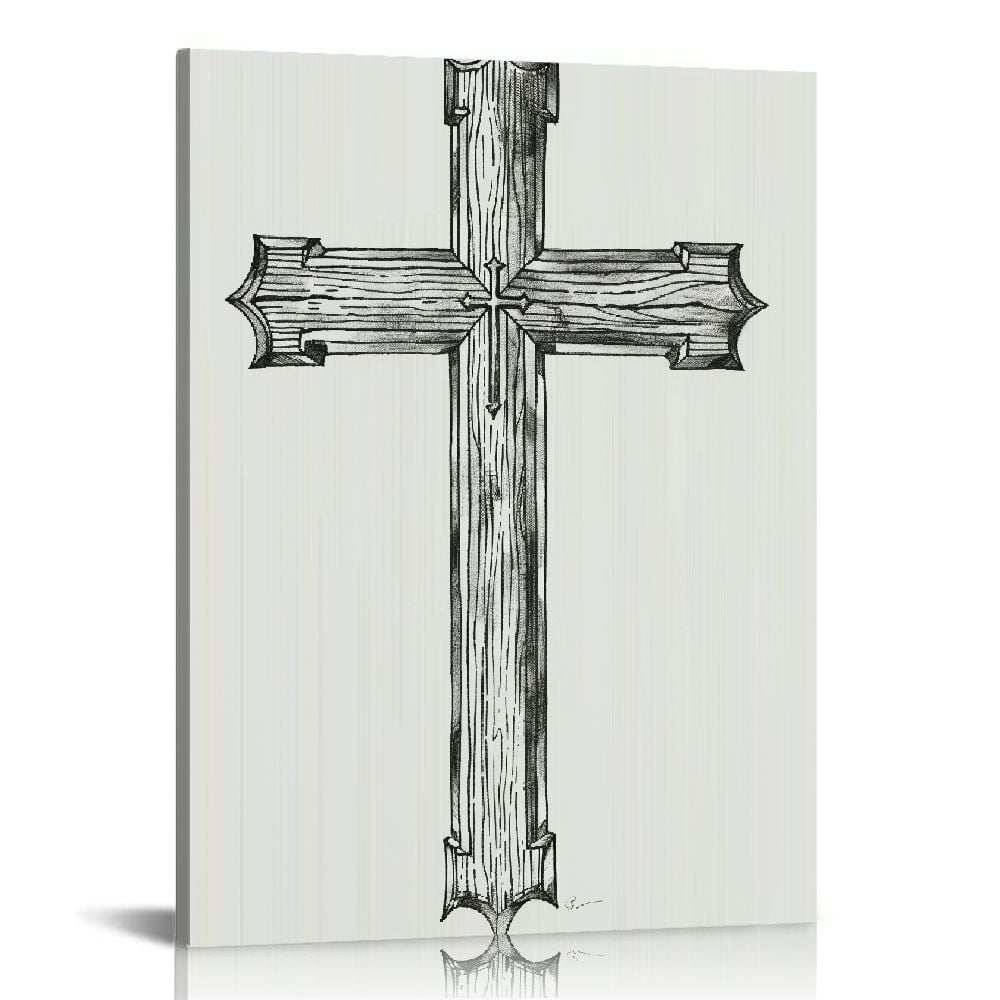 Nawypu Bible Verses Christian Wall Art Decor Framed Canvas Poster ...