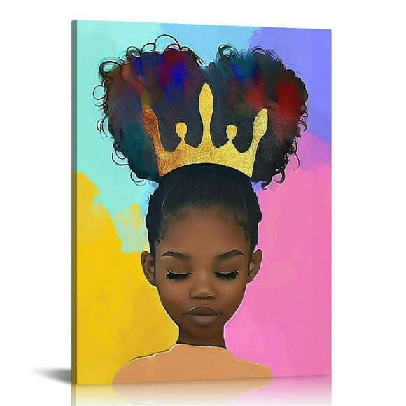 Black Queen Crown Art