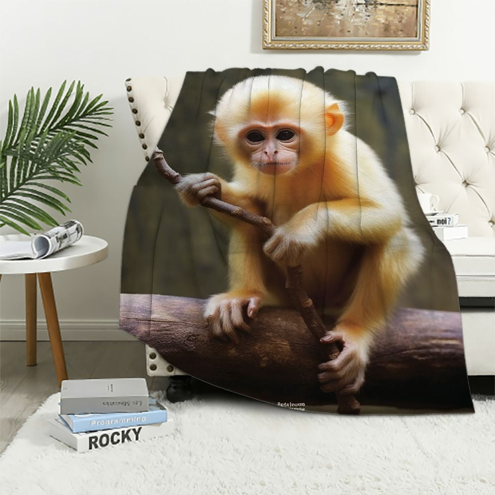 Nawypu Blanket Comfort Warmth Soft Plush Throw for Couch Little Cute ...