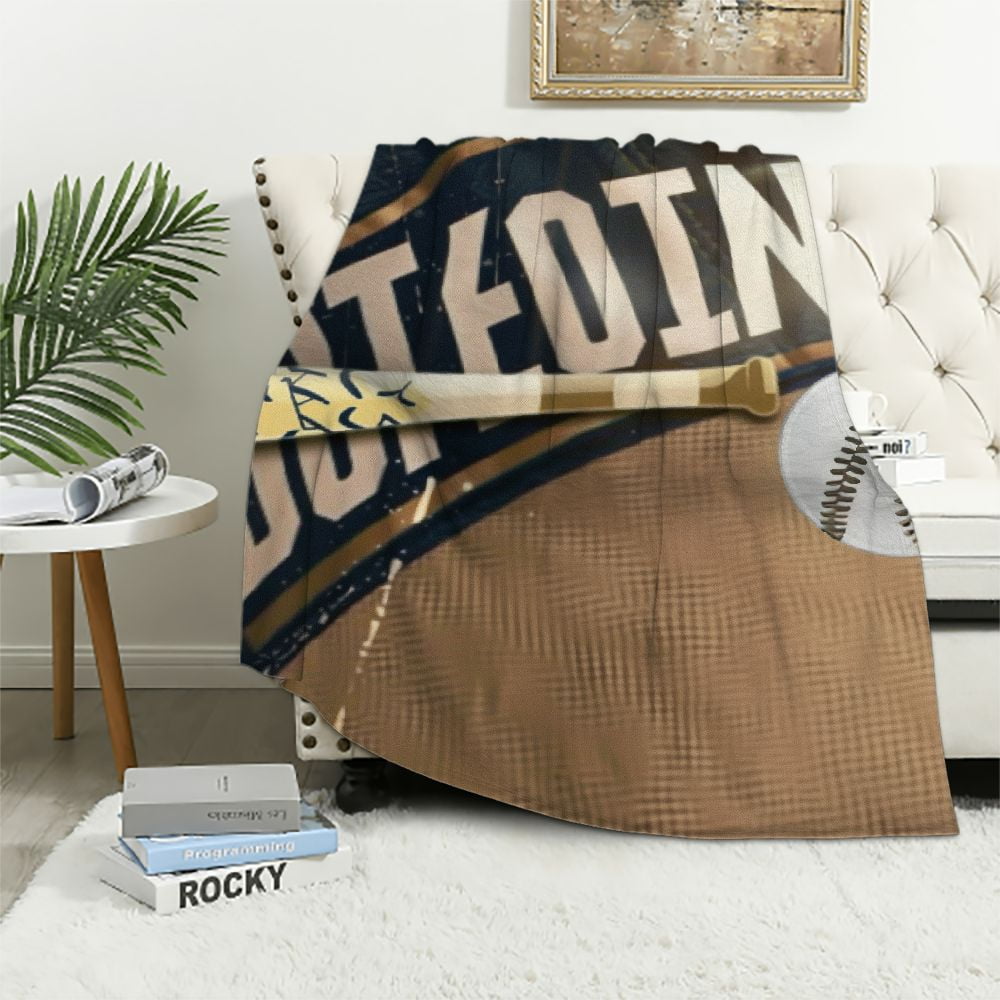 Nawypu Blanket for Bed Fans Gift Hockey City Summer Winter Throw ...