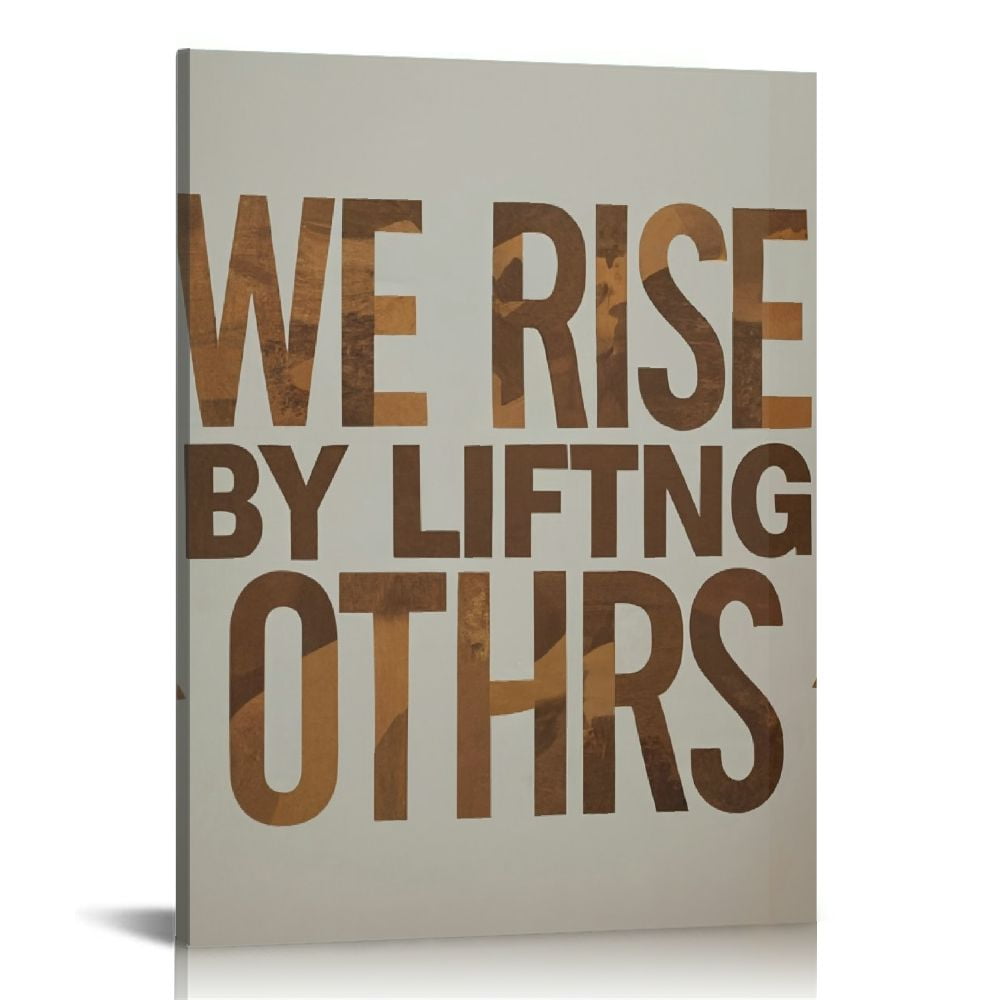 Nawypu Boho Positive Affirmations Print We Rise by Lifting Others ...