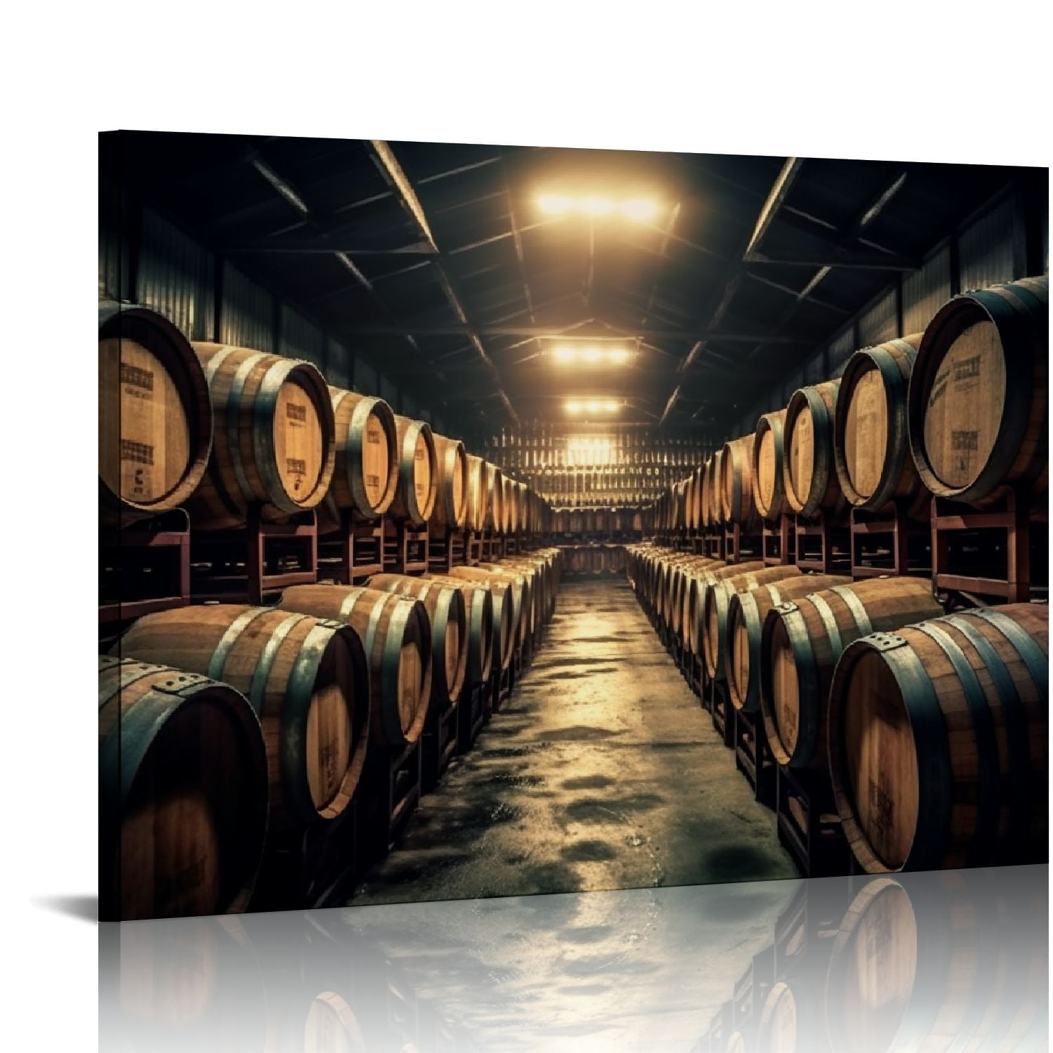 Nawypu Bourbon aged in barrels Poster Wall Home Decor Painting and ...