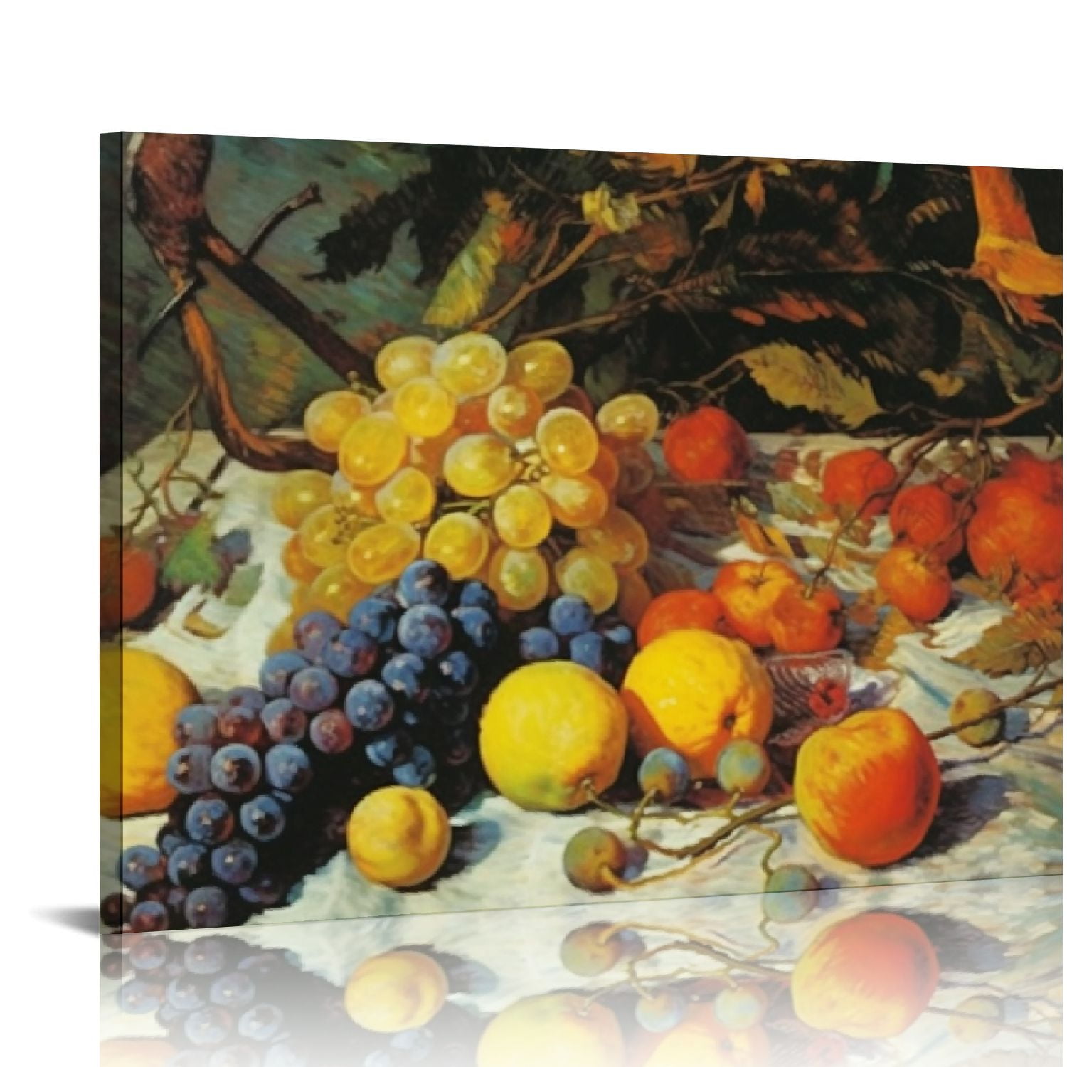 Nawypu Canvas Art Prints Vincent Van Gogh Still Life With Grapes Lemons ...