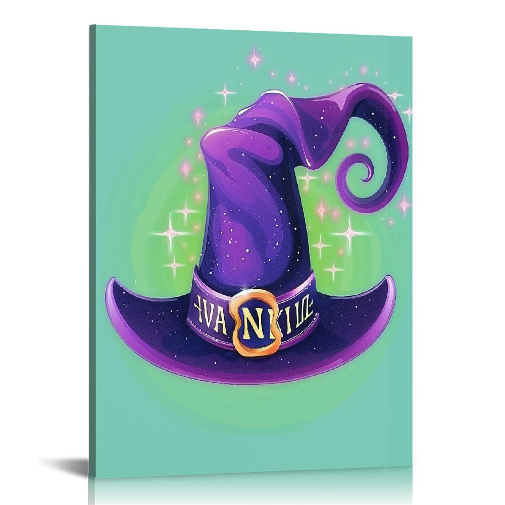 Nawypu Canvas Print Wall Art Decor,Magical April Fools' Day Wall Art ...