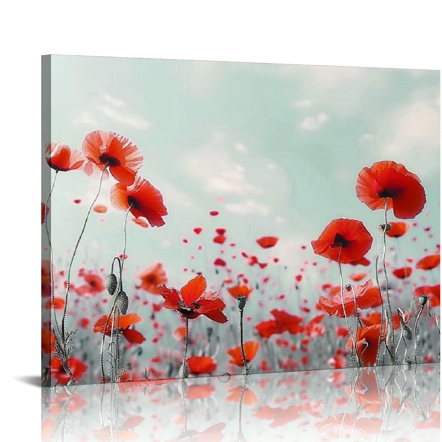 Nawypu Canvas Prints Wall Art For Home and Office Wall Decoration Red ...