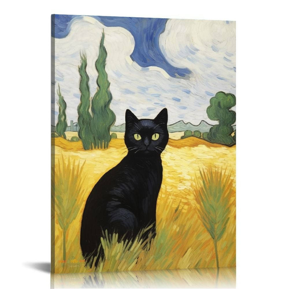 Nawypu Canvas Wall Art Aesthetic Prints Painting Colorful Rustic Framed Wall Decor Picture for ...