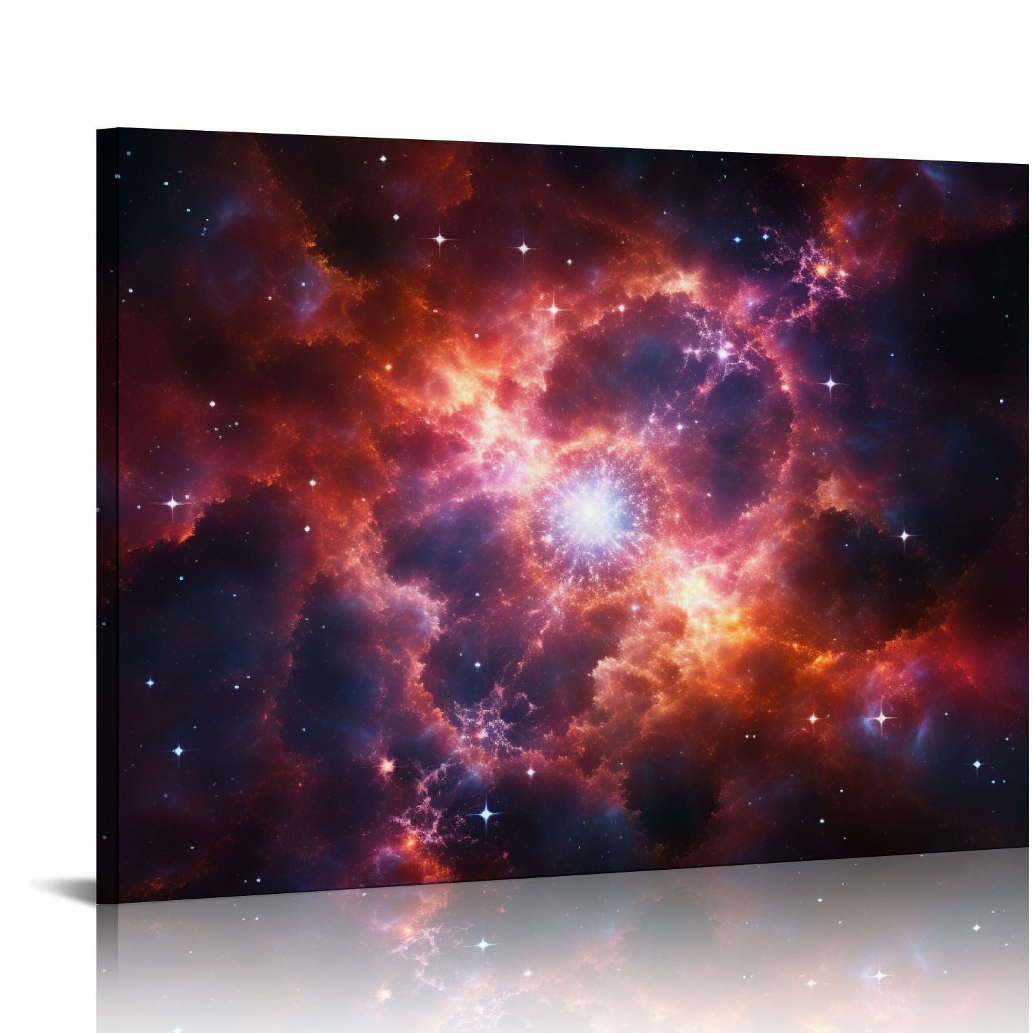Nawypu Canvas Wall Art Galaxy Nebula Starry Cosmic Painting Pictures ...