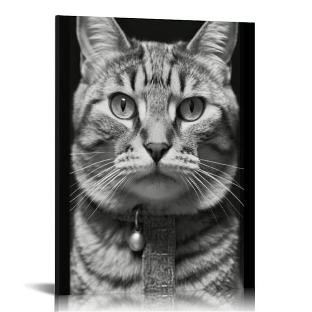 Nawypu Canvas paintings - Happy lynx point or Siamese tabby cat with ...