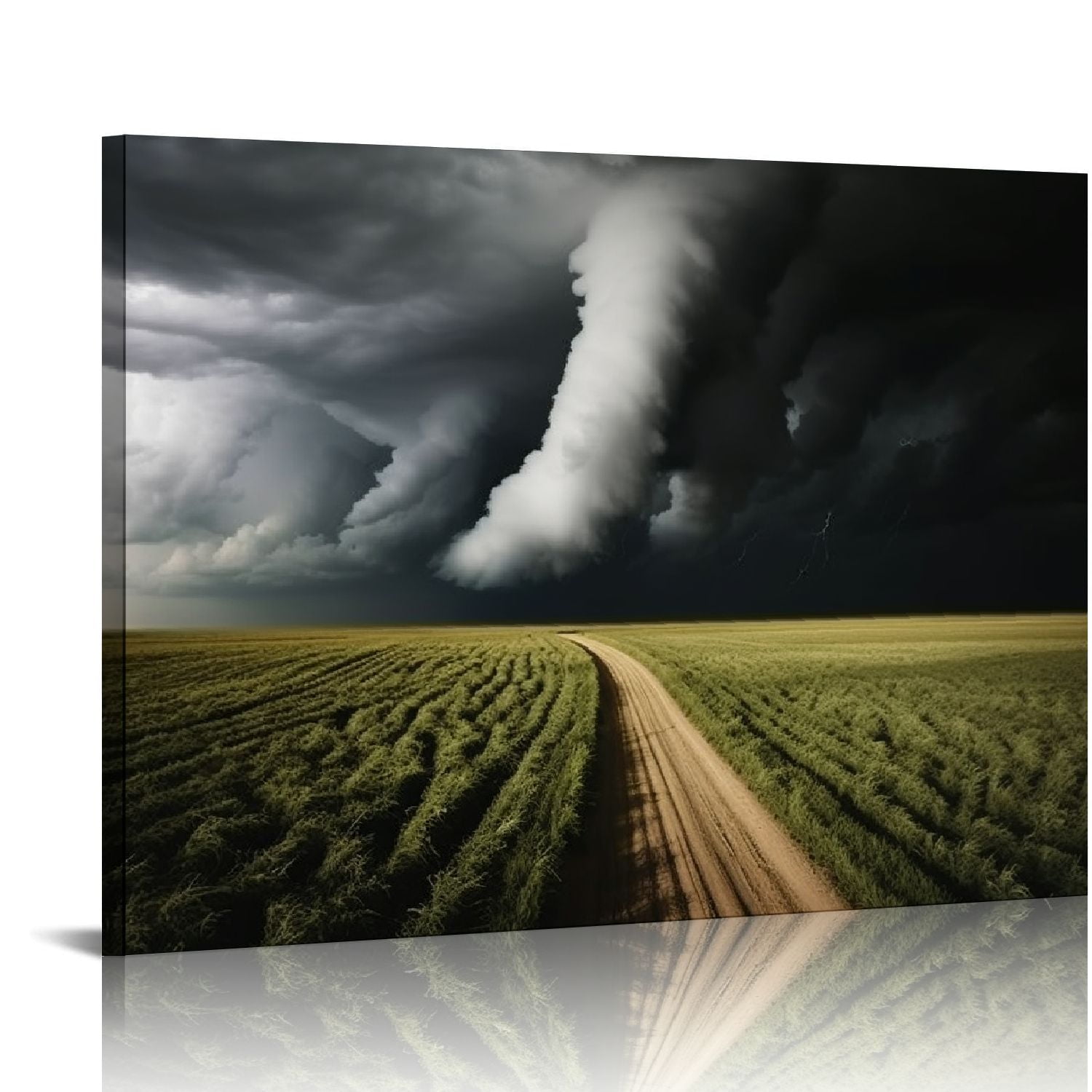 Nawypu Collapsing Force Tornado Weather Environment Farmland Poster ...