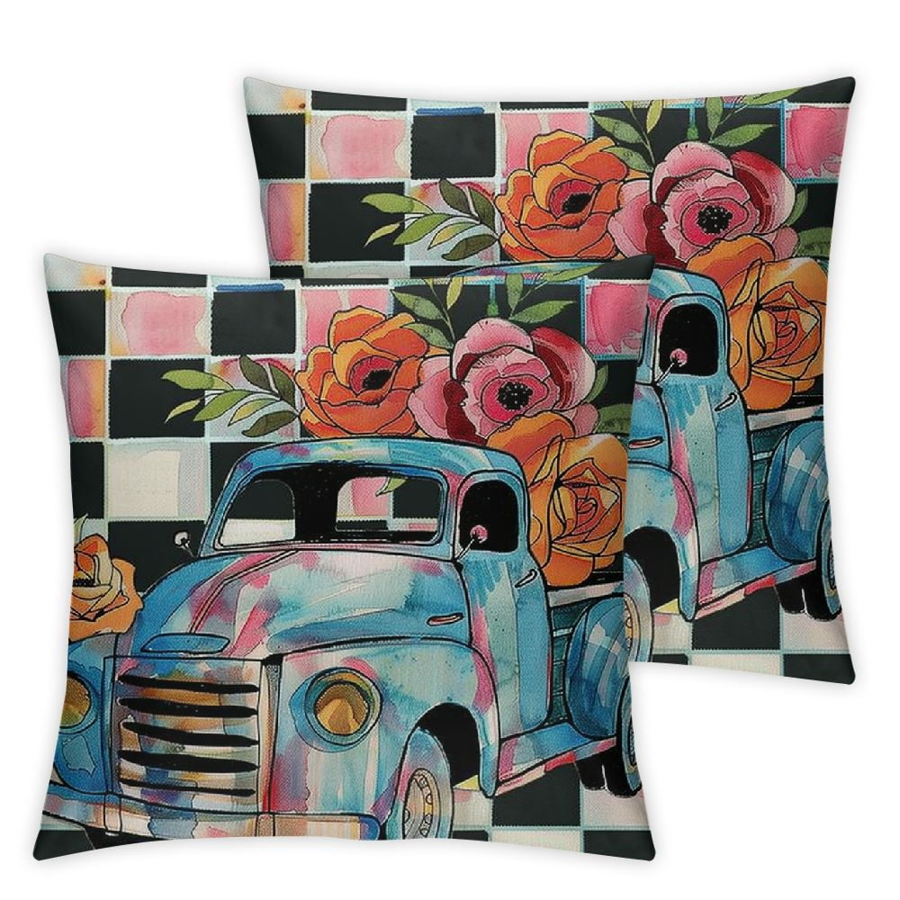 Nawypu Custom Decorative Printed Plush Square Throw Pillow Case ...