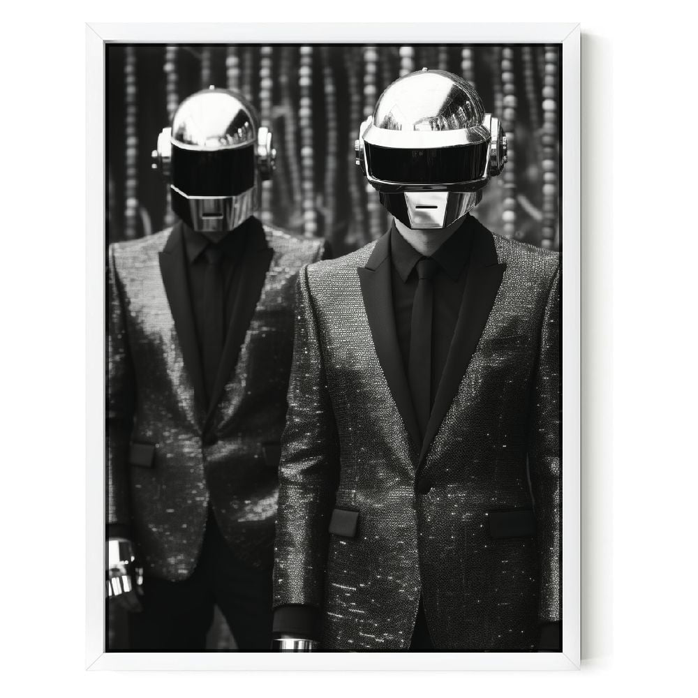 Nawypu Daft Poster Punk Funk Rock Pop Electronic Music Duo Posters ...