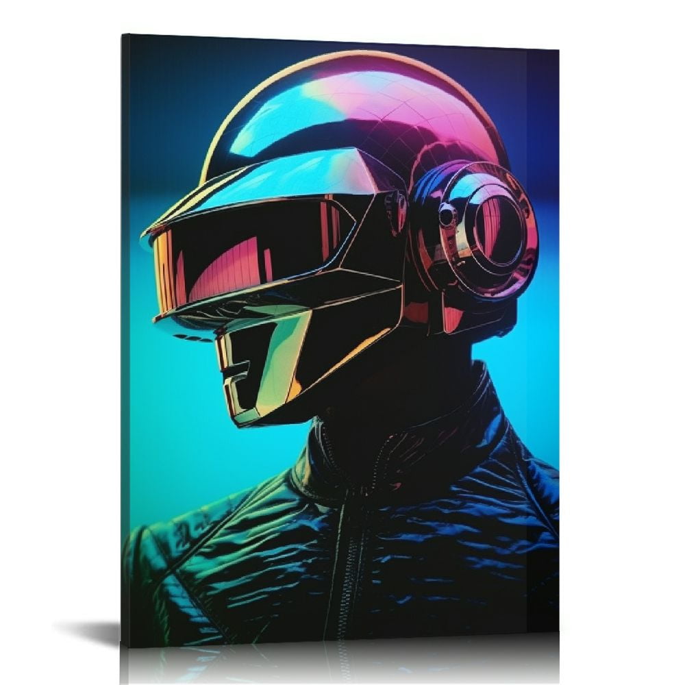 Nawypu Daft Punk Poster Discovery Album Cover Posters Canvas Poster ...