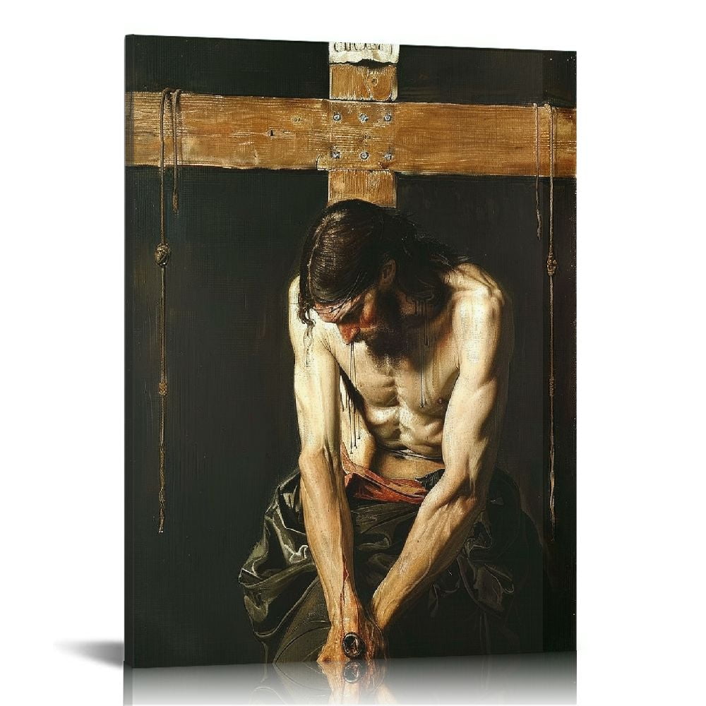 Nawypu Diego Velazquez Art Canvas Prints - Christ Crucified Poster - Jesus Christ Crucified ...