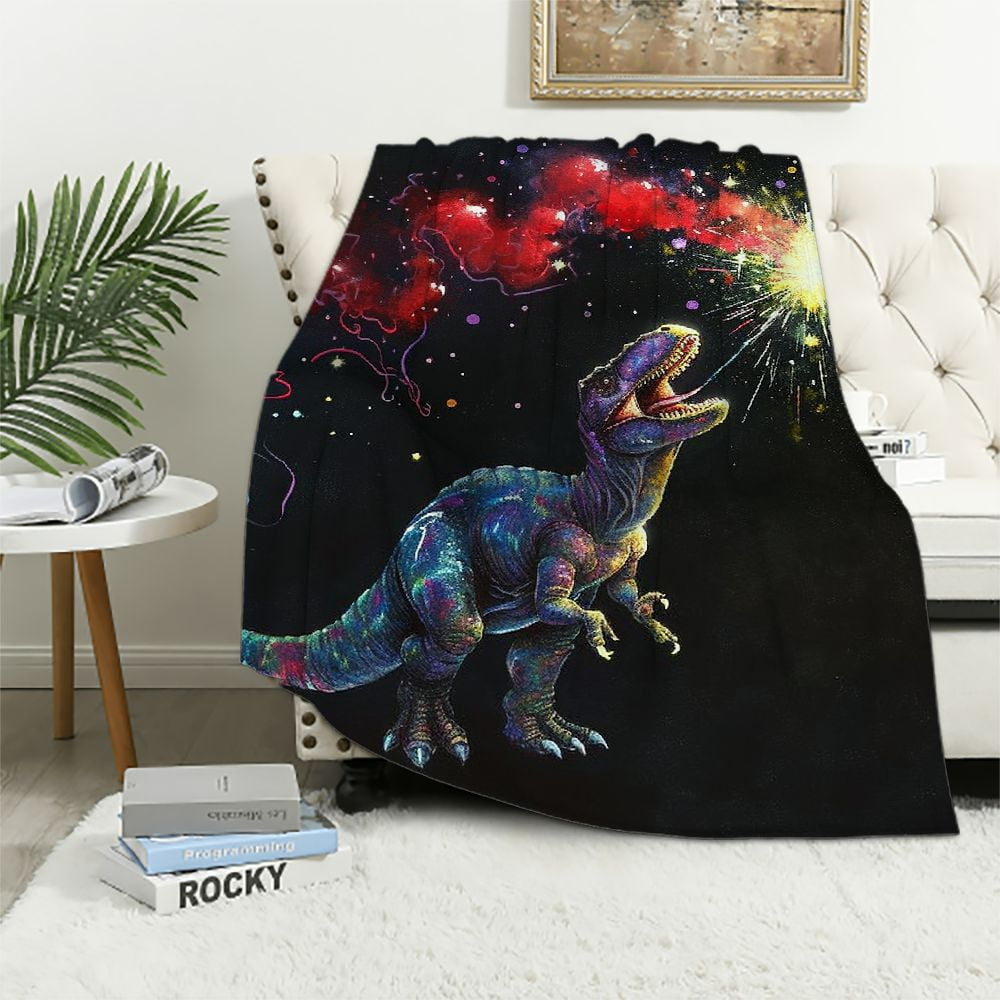 Nawypu Dinosaur Gifts Blanket, Dinosaur Blanket for Boys Girls Kids, T ...