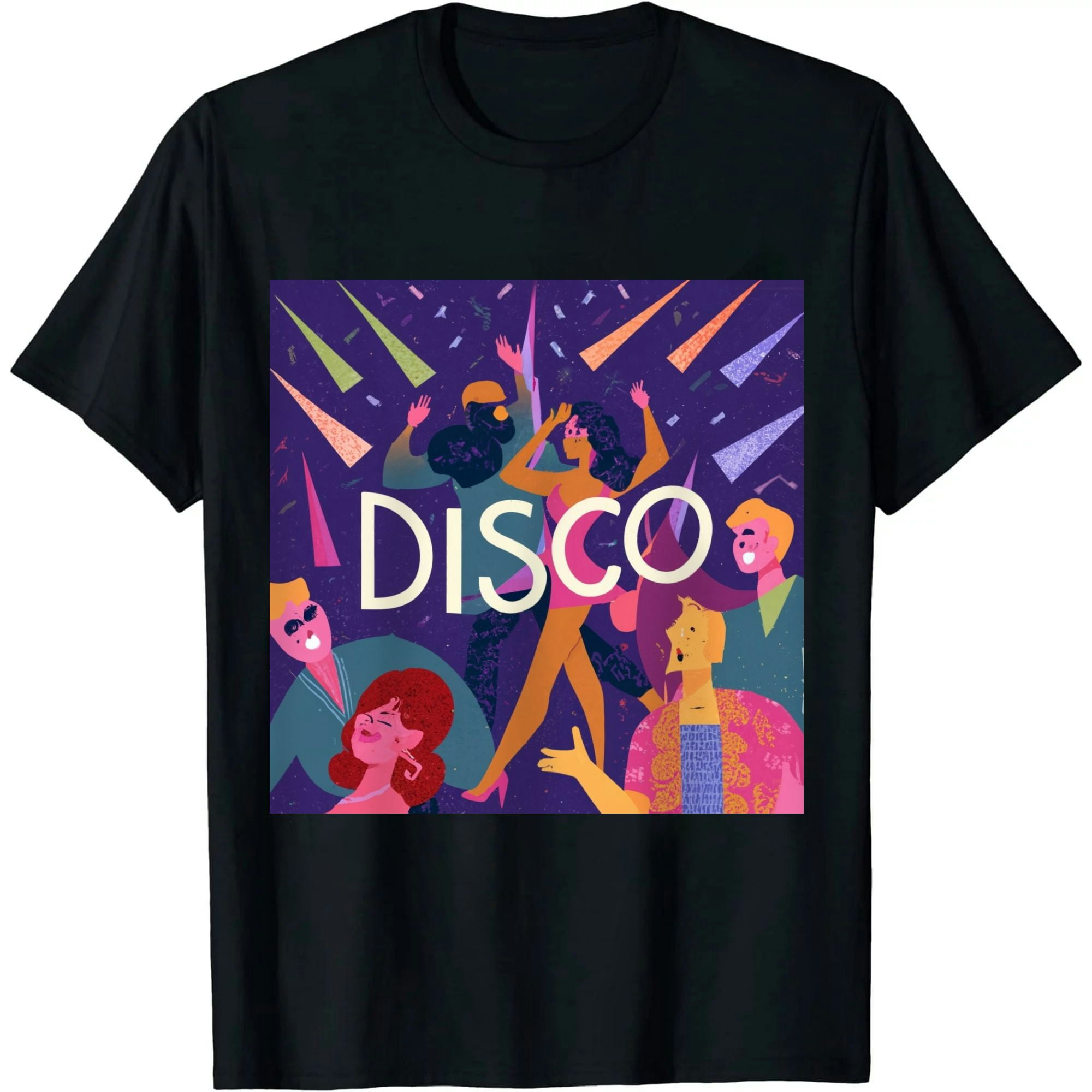 Nawypu Disco | Night Club Dancing Retro Vintage Gift T-Shirt - Walmart.com