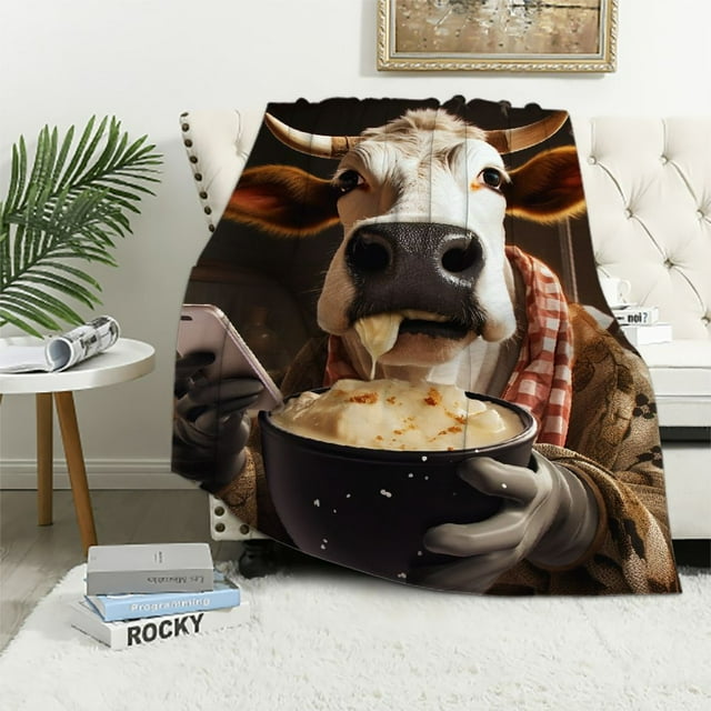 ONETECH Donkey Blanket for Girls Boys Kids Plush Throw Blanket for ...