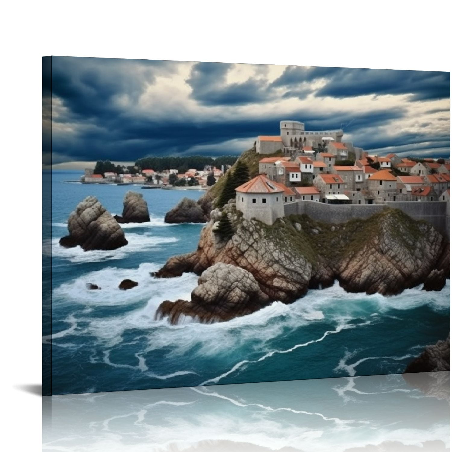 Nawypu Dubrovnik Is A City on The Adriatic Sea Coast of Croatia Poster ...