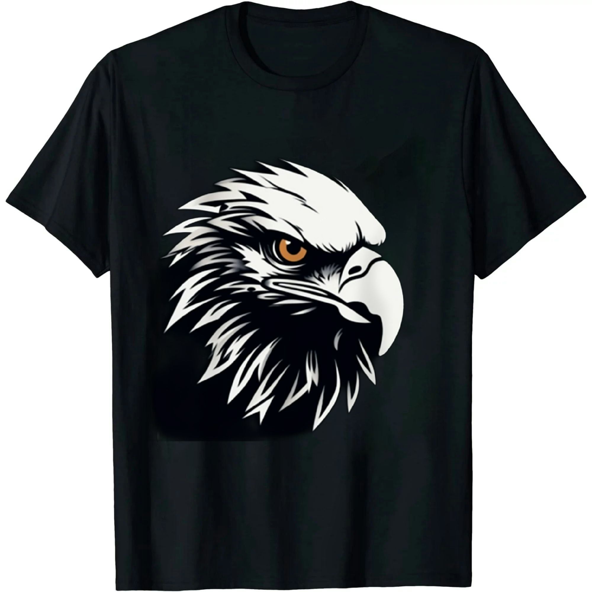 Nawypu Eagle head T-Shirt - Walmart.com