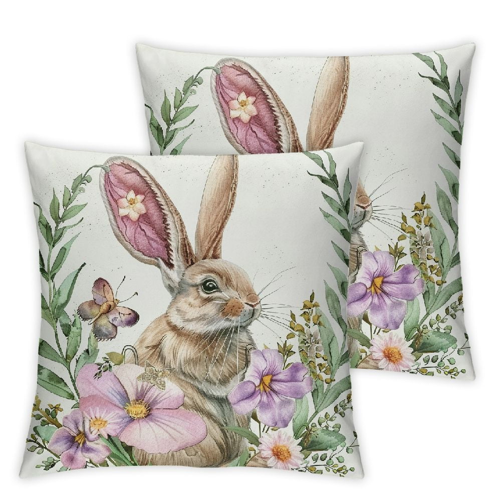 Nawypu Easter Pillow Covers , Spring Throw Pillow Covers, He is Risen ...