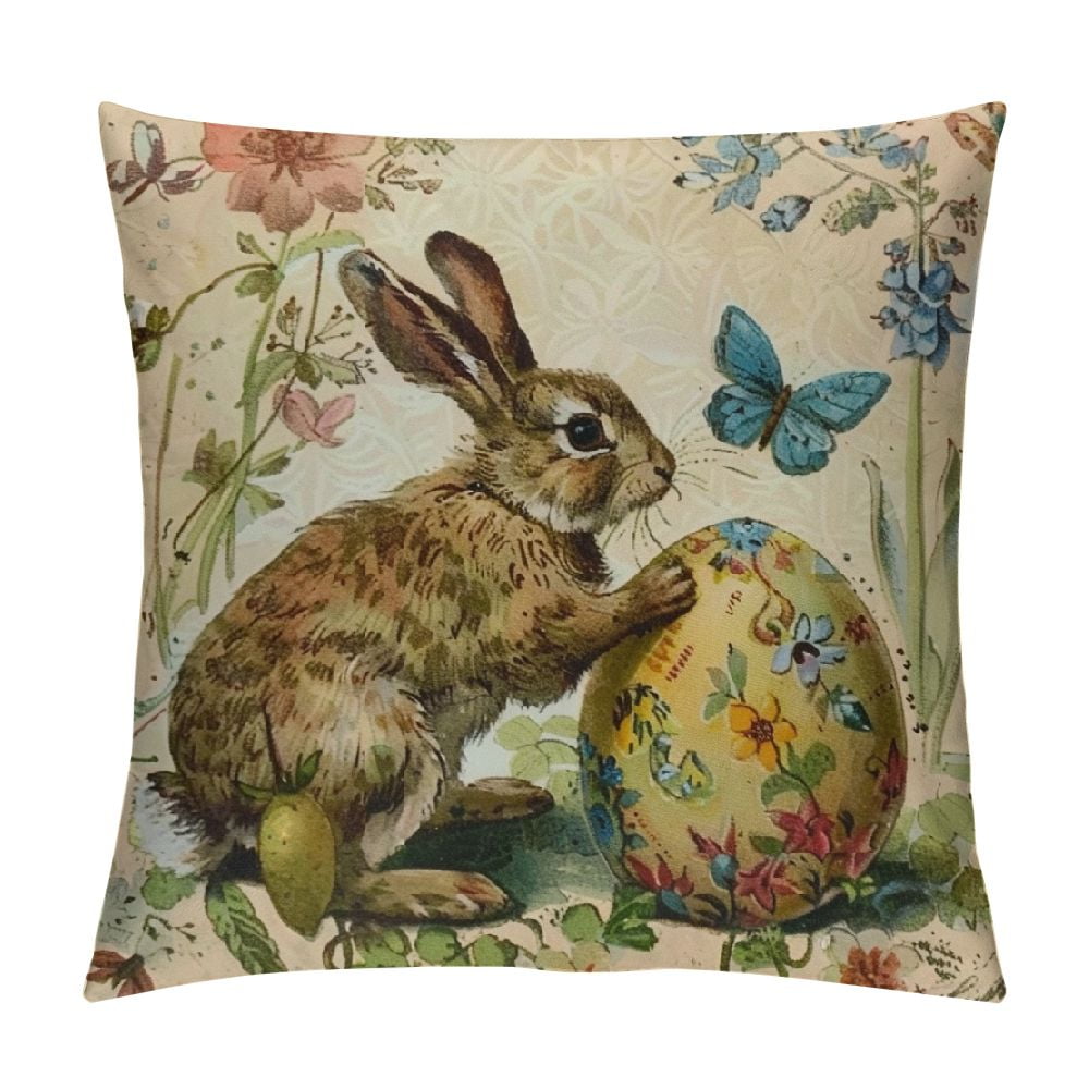 Nawypu Easter Pillow Covers Throw Pillows Covers Decorations Decorative ...