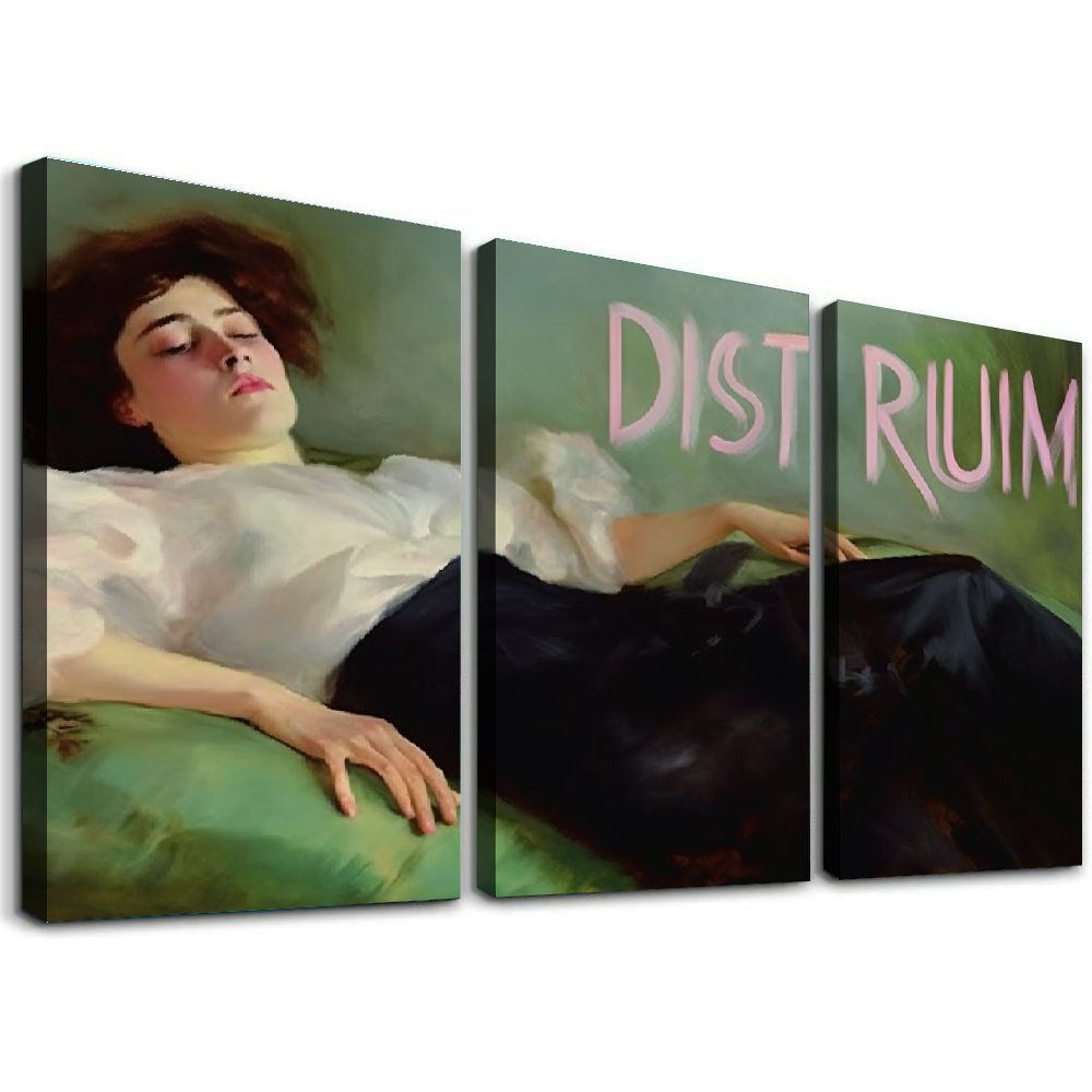 Nawypu Eclectic Aesthetic Large Wall Art Posters Vintage Don'T Rush Me ...