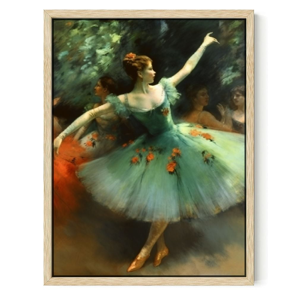 Nawypu Edgar Degas Green Dancer Poster 1879 Ballerina Ballet French ...