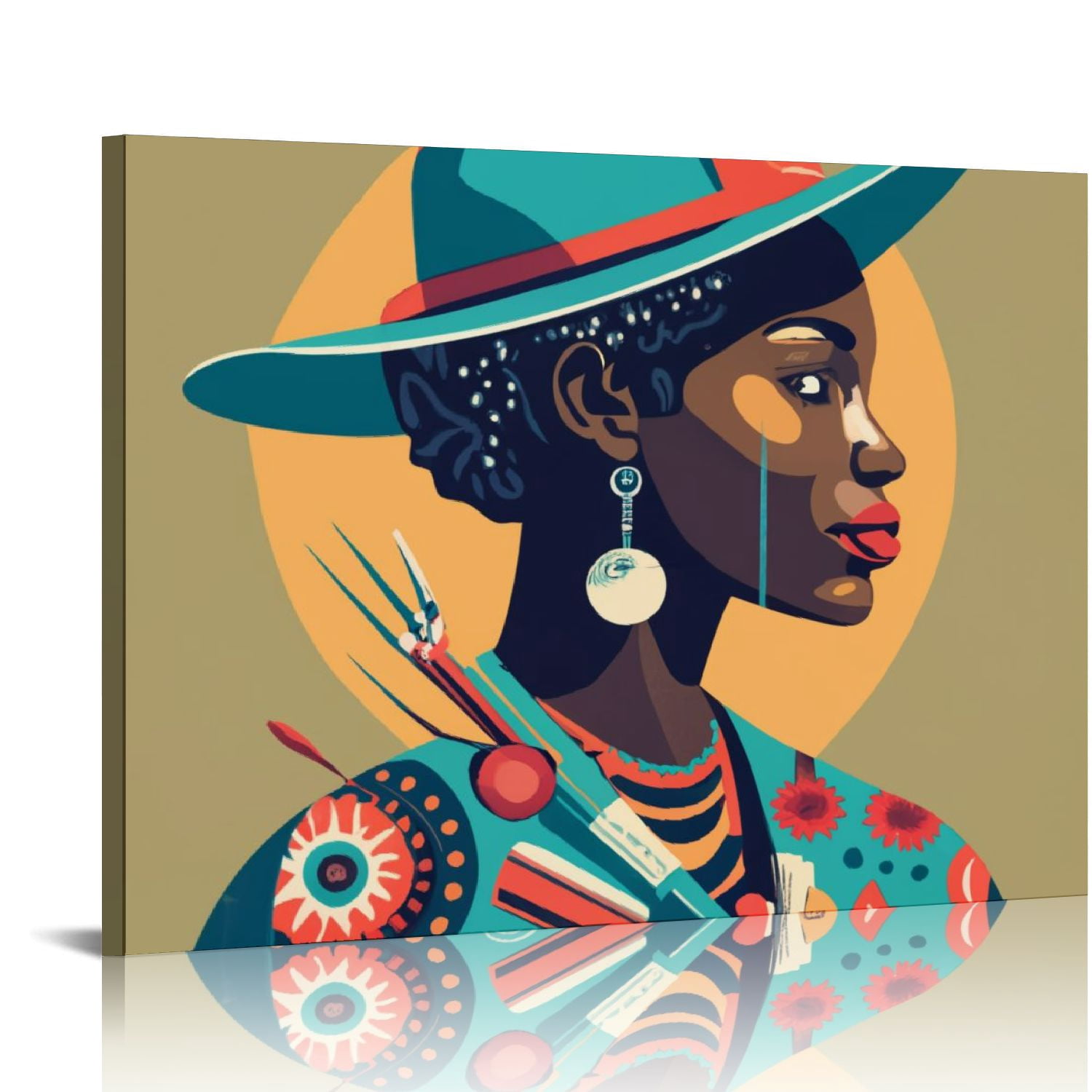 Nawypu Educated Motivated Elevated Melanated Black Lives Matter Canvas ...