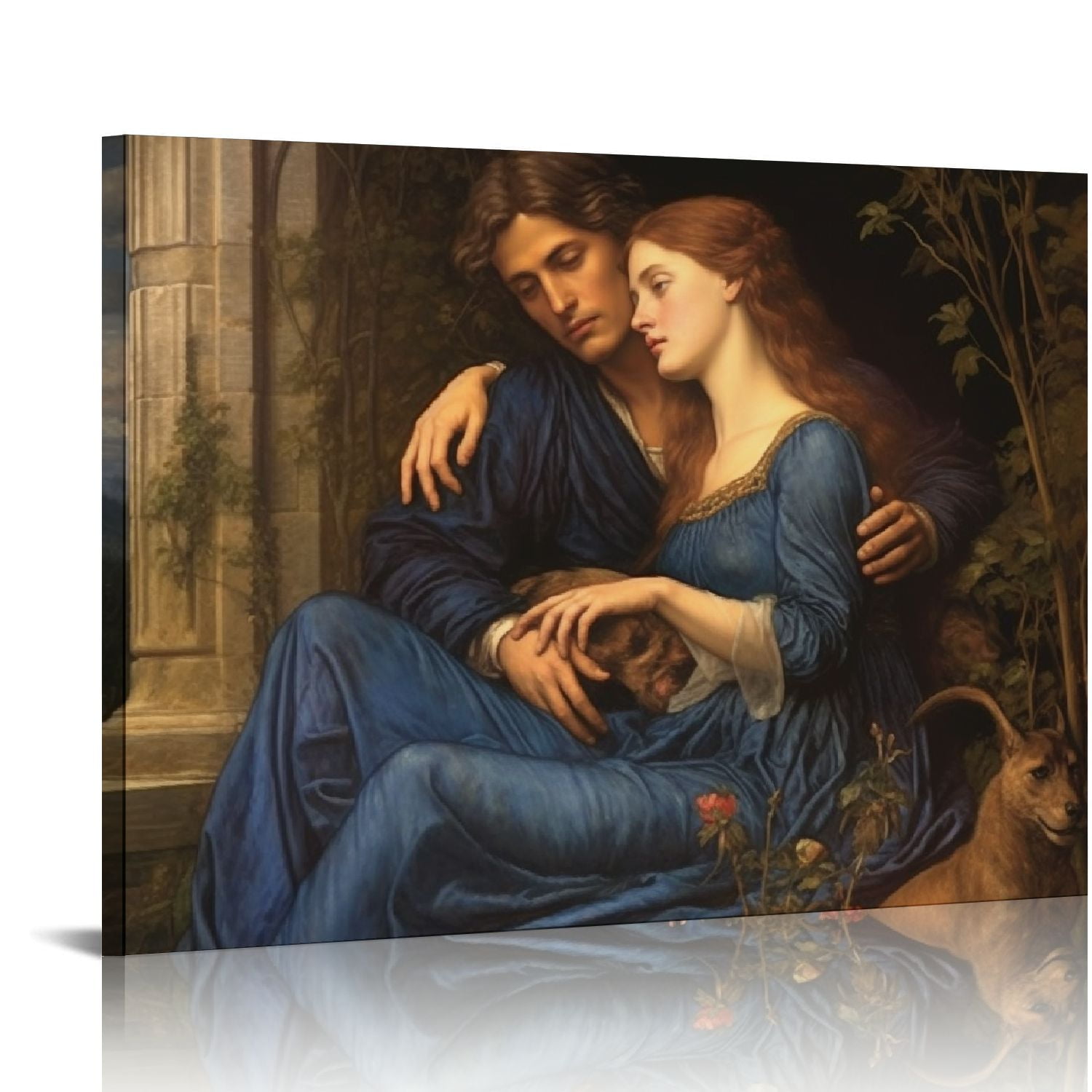 Nawypu Edward Burne Jones Love Among The Ruins Print Poster Art Modern ...
